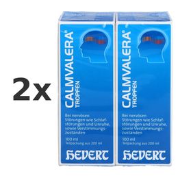 2x Calmvalera Hevert Tropfen 200 ml