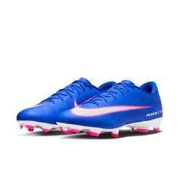 Fu&szlig;ballschuh Nike "ZM VAPOR 16 ACADEMY FG/MG", Herren, Gr. 40,5, racer blau, wei&szlig;, Synthetik, Schuhe Fu&szlig;ballschuh, Au&szlig;ensohle f&uuml;r Rasenpl&auml;tze und f&uuml;r feste B&ouml;den