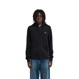 Sweatshirt Element "Icon Embroidery", Herren, Gr. L, schwarz (flint schwarz), Obermaterial: 55% Walkfrottier, 25% Walkfrottier, 20% Microfaser;, Sweatshirts Sweatshirt