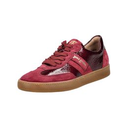 Sneaker Paul Green "Paul Green Sneaker Veloursleder", Damen, Gr. 37,5, wine lack, Veloursleder, Schuhe Sneaker