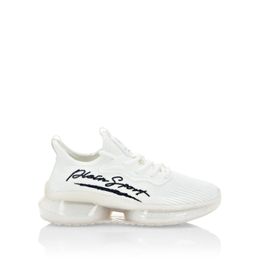 Laufschuh Plein Sport "Bubble Sole", Kinder, Gr. 25, Normalschaft, 01, wei&szlig;, Schuhe Laufschuh