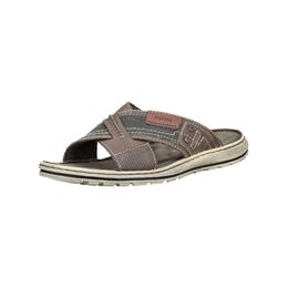 Pantolette Rohde "Rohde Pantoletten Veloursleder", Herren, Gr. 41, braun, Veloursleder, Schuhe Pantolette