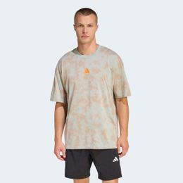 T-Shirt adidas Performance "M FUN TRAIN G T", Herren, Gr. M, wonder sage, Obermaterial: 65% Polyester, 35% Baumwolle, normal, Rundhals, Shirts T-Shirt