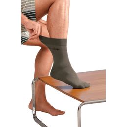 Rogo Herren Herren-Socken oliv, Gr&ouml;&szlig;e 39-42