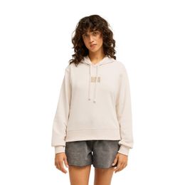 Hoodie Billabong "Family", Damen, Gr. XL, wei&szlig;, Obermaterial: 55% Baumwolle, 25% Baumwolle, 20% Polyester., Sweatshirts Hoodie