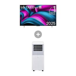 LG 42 &Prime; OLED evo AI C5 4K Smart TV + Mobile Klimaanlage (9000 BTU) OLED42C5ELB.TF09001