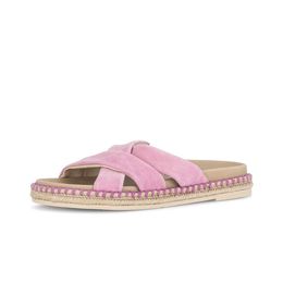 Pantolette Gabor "Pantolette", Damen, Gr. 42, rosa, Schuhe Pantolette