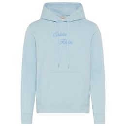Kapuzensweatshirt Calvin Klein Jeans, Herren, Gr. L, winter sky, Sweatware, Obermaterial: 100% Baumwolle, unifarben, regular fit normal, Rundhals, B&uuml;ndchen, Sweatshirts, Stickerei, Regular Fit, reine Baumwolle