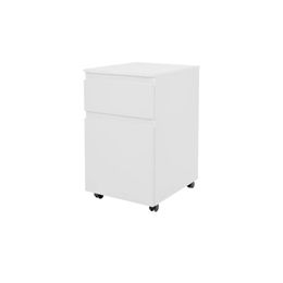 Smart Rollcontainer wei&szlig; Ma&szlig;e (cm): B: 44 H: 73 T: 53.0 &raquo; M&ouml;bel Kraft
