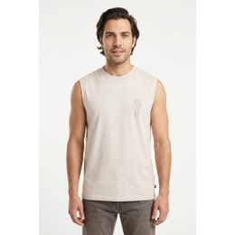 Levi's Muskelshirt LEVI'S "GR MUSCLE TANK", Herren, Gr. L, the originals 5 pumice stone, Jersey, Obermaterial: 100% Baumwolle, gerade h&uuml;ftbedeckend, Rundhals, Shirts, Vorder- und R&uuml;ckenteil mit Druck