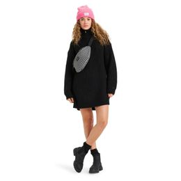 Strickkleid Roxy "Home Again", Damen, Gr. M, US-Gr&ouml;&szlig;en, anthrazit, Obermaterial: 100% Modacryl;, Kleider Strickkleid