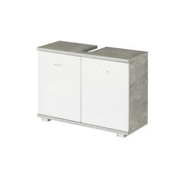 Primo Waschbeckenunterschrank grau Ma&szlig;e (cm): B: 80 H: 57 T: 30.0 &raquo; M&ouml;bel Kraft
