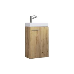 M&ouml;bel Kraft Badkombination holzfarben Ma&szlig;e (cm): B: 40,5 H: 60 &raquo; M&ouml;bel Kraft