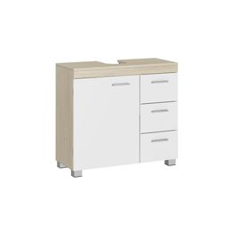 M&ouml;bel Kraft Waschbeckenunterschrank wei&szlig; Ma&szlig;e (cm): B: 70 H: 64 &raquo; M&ouml;bel Kraft