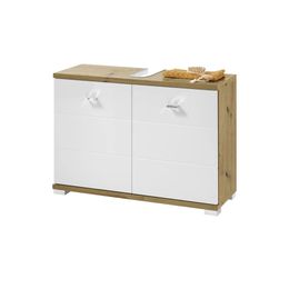 Primo Waschbeckenunterschrank holzfarben Ma&szlig;e (cm): B: 80 H: 57 T: 30.0 &raquo; M&ouml;bel Kraft