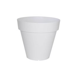 RIVIERA RIVIERA Rundtopf mit Soleilla - 50 cm - Wei&szlig;