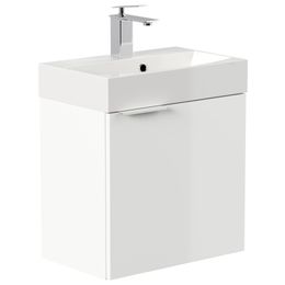 Posseik G&auml;ste WC Badm&ouml;bel Cubi Slimline 50cm SoftClose in versch. Ausf&uuml;hrungen