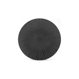 Creatable Dessertteller Vesuvio Black 21 cm Schwarz