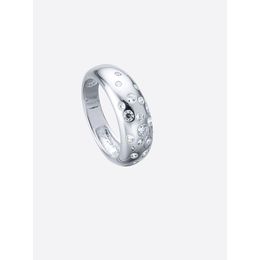 Fingerring Lady Gr. 17, silber (silber 925), Fingerringe, Damen, 17, Silber 925 (Sterlingsilber), Fingerring