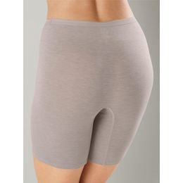 Lange Unterhose Speidel, Damen, Gr. 46, 2 Stk., beige (beige, meliert), 63% Viskose, 30% Polyamid, 7% Elasthan, Unterhosen Lange Unterhose