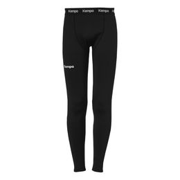 Thermounterhose Kempa "Tights Training Kids", Jungen, Gr. 140, 1 Stk., schwarz, Obermaterial: 85% Polyester Pol. recyc.. 15% Elasthan EL., Unterhosen Thermounterhose