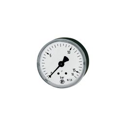 Riegler Standardmanometer, Stahlblechgeh., G 1/4 hinten, 0-2,5 bar, &Atilde;&tilde; 50 (203)