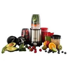 Russell Hobbs Smoothie-Maker "Nutri Boost 23180-56", schwarz (edelstahlfarben, schwarz), H:35cm, Zerkleinerer, Multifunktionsmixer
