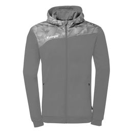 Trainingsjacke Kempa "Trainingsjacke Athletics 29", Herren, Gr. 4XL, grau (steingrau), Obermaterial: 100% Polyester Pol. recyc.., Jacken Trainingsjacke