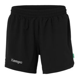 Shorts Kempa "Shorts ACTIVE SHORTS WOMEN", Damen, Gr. XL, US, schwarz, Obermaterial: 92% Polyester Pol. recyc.. 8% Elasthan EL., Hosen Shorts