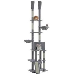 Pawz Road Kratzbaum deckenhoch grau