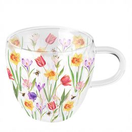 Teeglas &raquo;Bienenfr&uuml;hling&laquo;