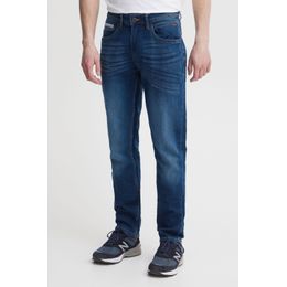 5-Pocket-Hose Blend "BHTwister", Herren, Gr. 30, L&auml;nge 30, denim middle blau, Jeans, 83% Baumwolle, 15% Polyester, 2% Elasthan, unifarben, regular fit normal, Hosen 5-Pocket-Hose, Jeanshose mit normalem Bund und schmalem Bein - Twister Fit