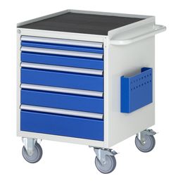 Rau Montagewagen L3.11, B580xT650xH795mm, 5x Schublade-TA, MT-Top-25mm (05-L3.11A-MT.11)