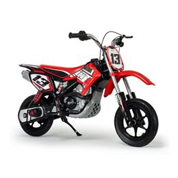 Injusa Red Fighter Moto Cross Elektromotorrad f&uuml;r Kinder (6-10 Jahre) &ndash; 24V Elektro-Motorrad bis 11 km/h