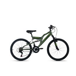 WYLD WYLD Kinder-Mountainbike Fully 24'' Zodiac 18 G&auml;nge RH 38 cm