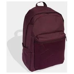 Rucksack Adidas PERFORMANCE "ESSENTIALS EMBOSSED LOGO", maroon, Rucks&auml;cke, Obermaterial: 100% Polyester, Rucksack, f&uuml;r Fitness und Freizeit, mit mehreren Taschen, aus Polyester