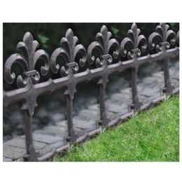 Prosperplast Beeteinfassung Zierzaun 3,7m Beetumrandung Rasenkante Gartenzaun