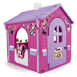 Disney Minnie Mouse Spielhaus f&uuml;r Kinder ab 3-6 Jahren &ndash; Kinderhaus mit T&uuml;ren, Fenster und Au&szlig;entheke Indoor & Outdoor