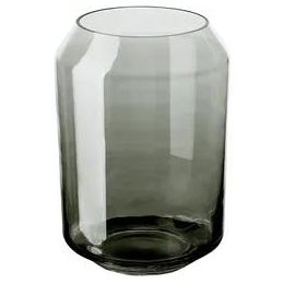 Tischvase Fink "ORELIA", grau, H:28cm &Oslash;:20cm, Glas, Vasen, aus Glas, auch als Windlicht verwendbar