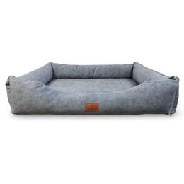 Petliving orthop&auml;disches wasserabweisendes Hundebett Fiona grau XXL