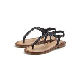 Vivance Zehentrenner 'Sandalette, Sommerschuh, Sandale,' schwarz Gr. 41 f&uuml;r Damen