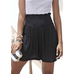 Buffalo Shorts schwarz Gr. 36 f&uuml;r Damen. Figurumspielend. Nachhaltig.