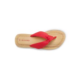 ELBSAND Badezehentrenner 'Sandale,Badelatsche,Flip Flop,Mule, Pantolette,Badeschuhe,Sommerschuhe' rot Gr. 41 f&uuml;r Damen