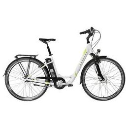 Z&uuml;ndapp E-Bike Z&Uuml;NDAPP "Z517" Gr. 48, wei&szlig; (gr&uuml;n, wei&szlig;), Elektrofahrr&auml;der, 48cm, 28 Zoll (71,12cm), Pedelec, Elektrofahrrad f&uuml;r Damen u. Herren