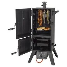 Gas-R&auml;ucherofen El Fuego "Portland XL", schwarz, B:64cm H:127,5cm T:50cm, Grills, BxTxH: 64x50x127,5