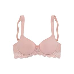 Lascana Schalen-BH pink Gr. 100E. Mit B&uuml;gel