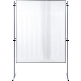 eurokraft basic Funktions-Trennwand, Polycarbonat-Stegplatte, HxB 1500 x 1200 mm, VE 1 Stk
