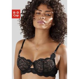 Lascana B&uuml;gel-BH 'Guilietta' schwarz Gr. 80C. Mit B&uuml;gel