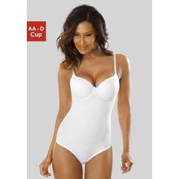 Nuance Body beige Gr. 75 Cup C f&uuml;r Damen. Mit herzf&ouml;rmiger Ausschnitt. Mit B&uuml;gel