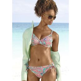 Venice Beach Bikini-Hose 'Paislee' mehrfarbig Gr. 36. Nachhaltig.